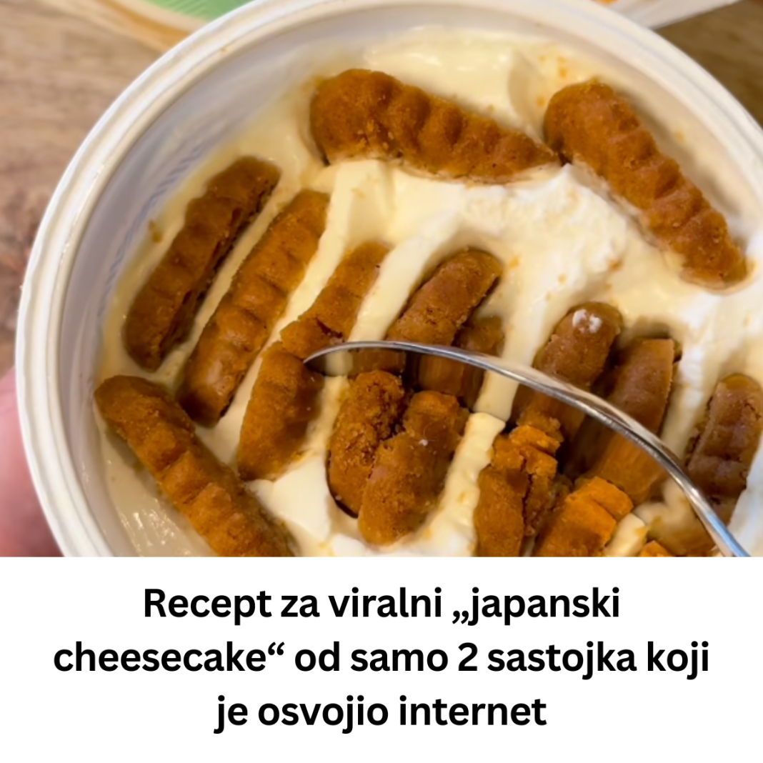 Recept za viralni „japanski cheesecake“ od samo 2 sastojka koji je ...